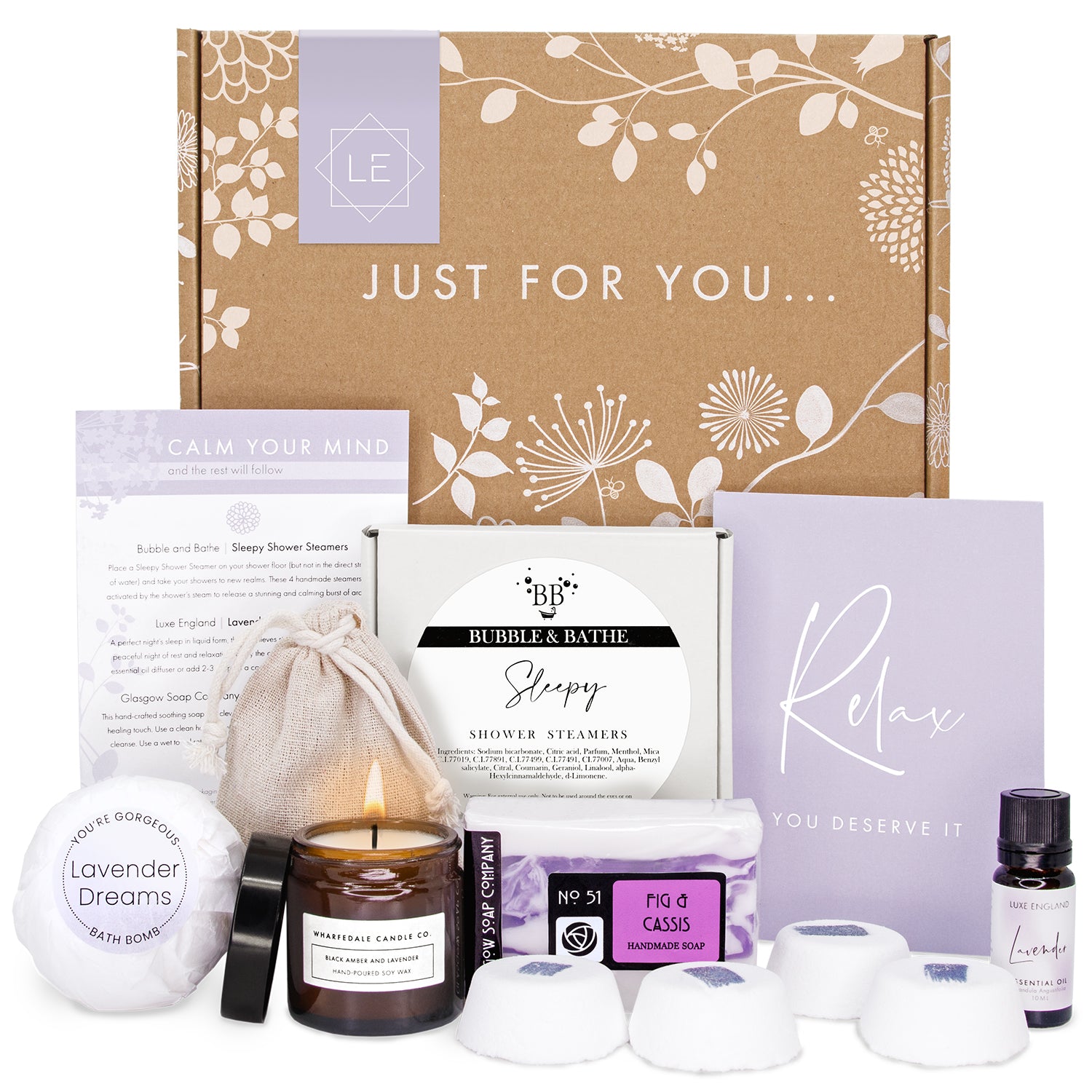 Sleep & Relax Hamper – Luxe England